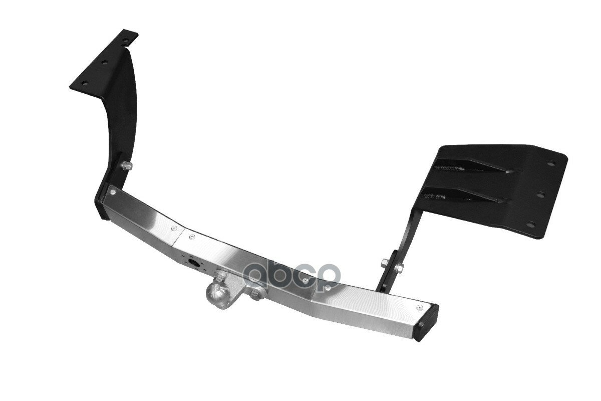 Фаркоп с нержавеющей накладкой Mitsubishi Outlander XL 2007-2012, Citroen C-Crosser 2007-2012, Peugeot 4007 2007-2012 Тип шар.