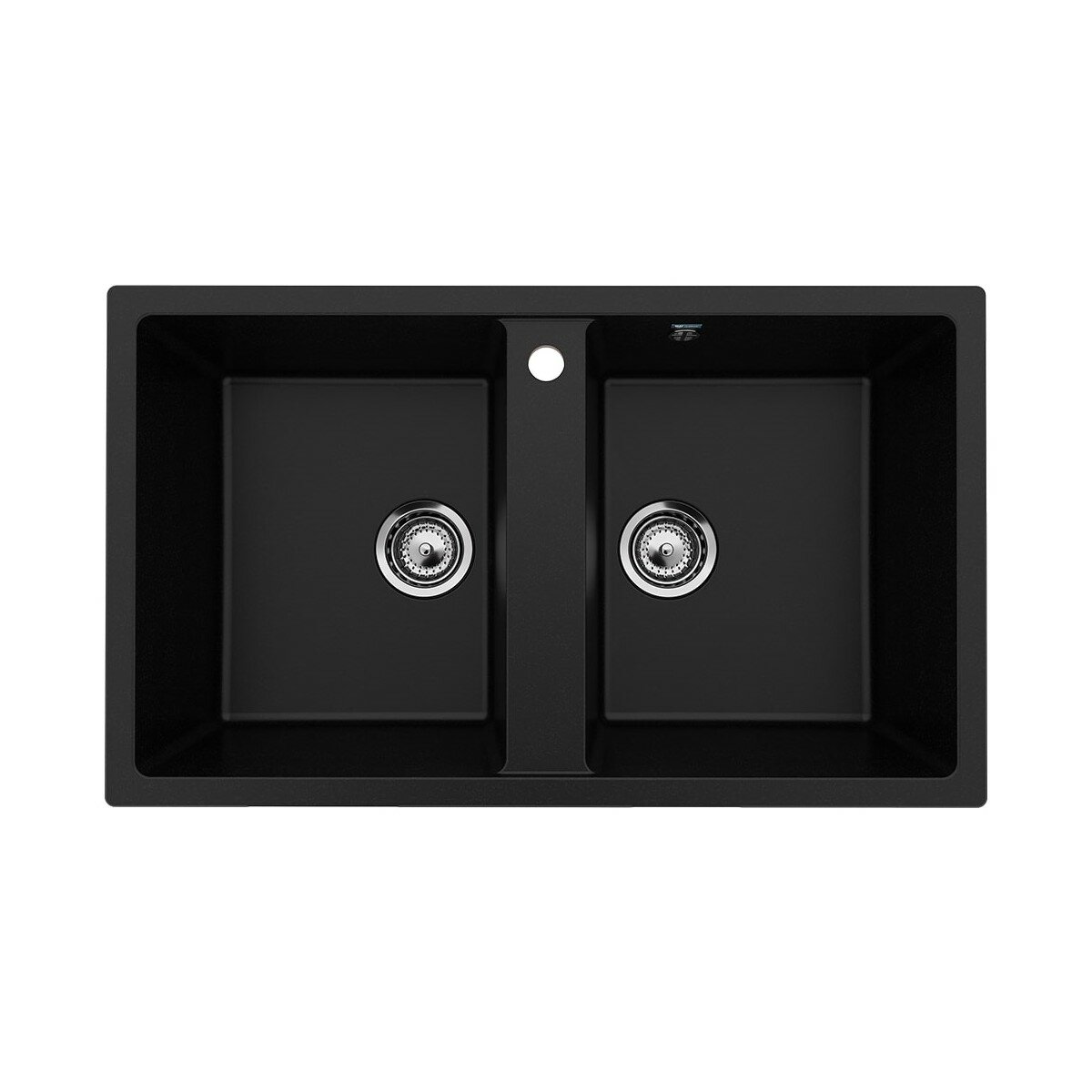 Кухонная мойка Ulgran U-708-344, ультра-черный