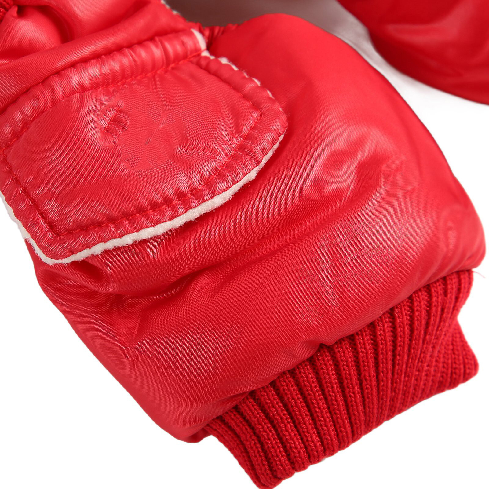 Зимнее пальто для собак из утолщенного полиэстера и флиса с подкладкой в клетку, теплая одежда с капюшоном для маленьких собак, цвет красный, размер L