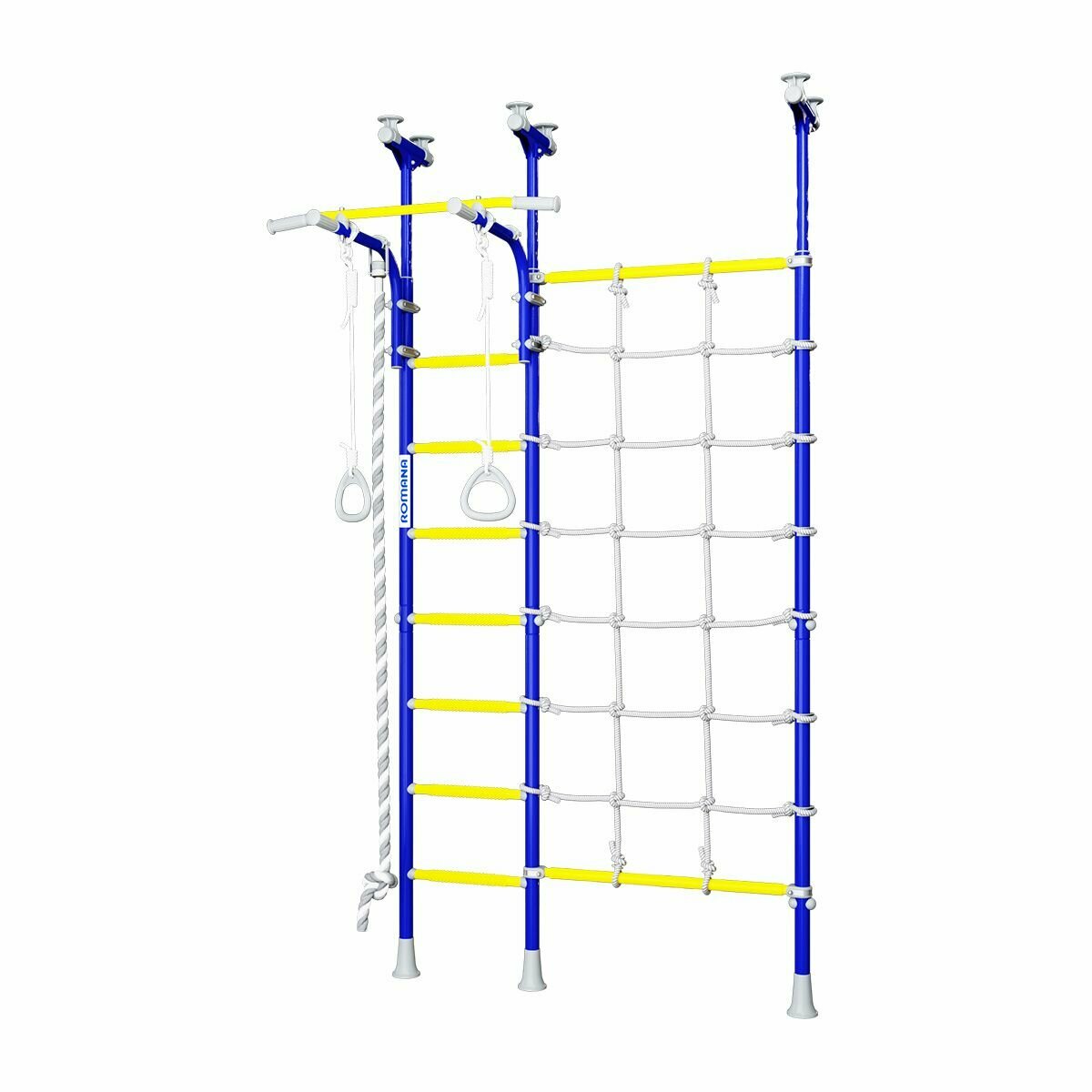 Шведская стенка ROMANA R3 синяя слива 01.30.7.06.410.04.00-28, нагрузка д 100 кг
