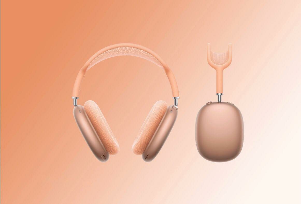 Беспроводные накладные наушники Air Max, Bluetooth, Большие накладные наушники с чехлом