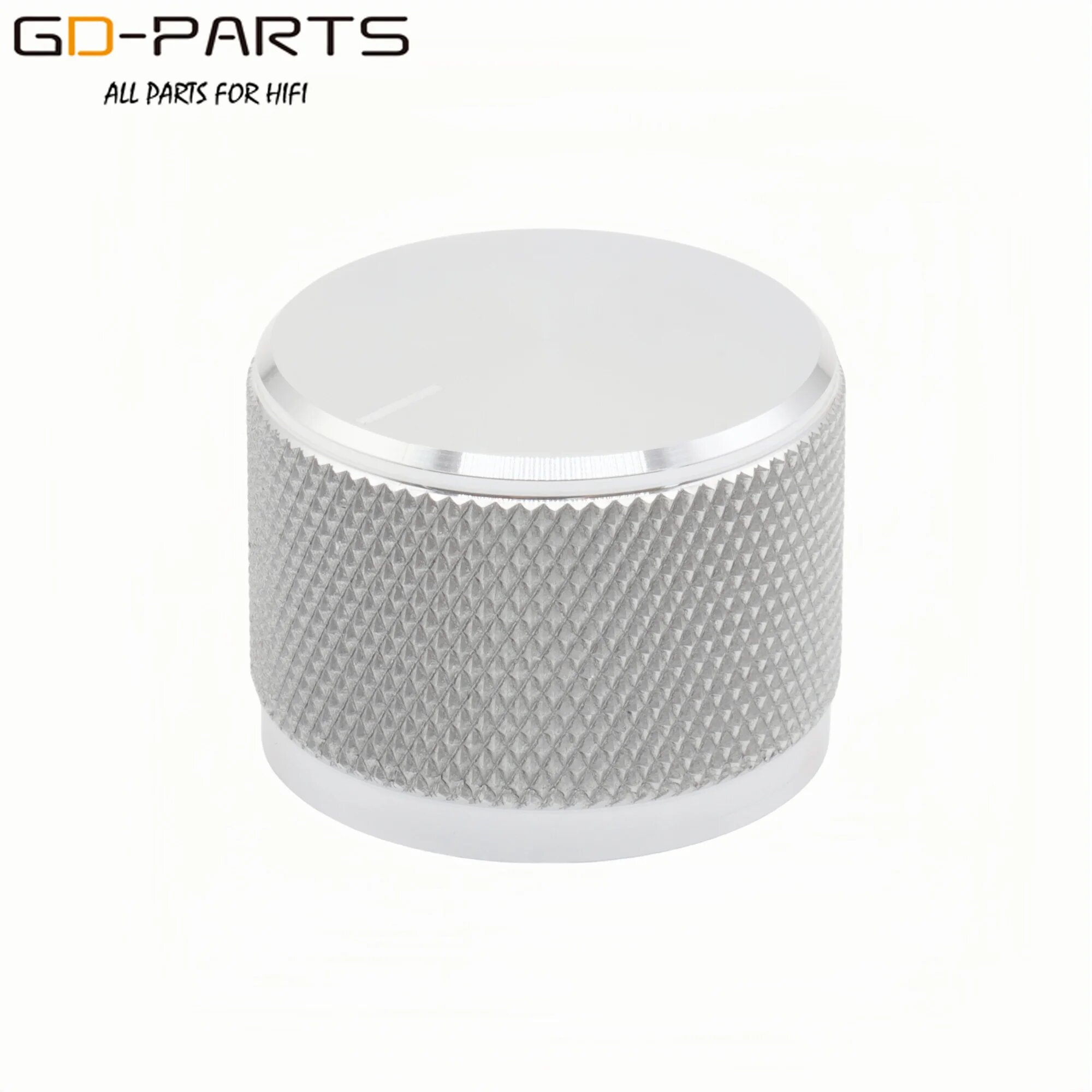Ручка регулятора громкости GD-PARTS Silver 30х22 мм