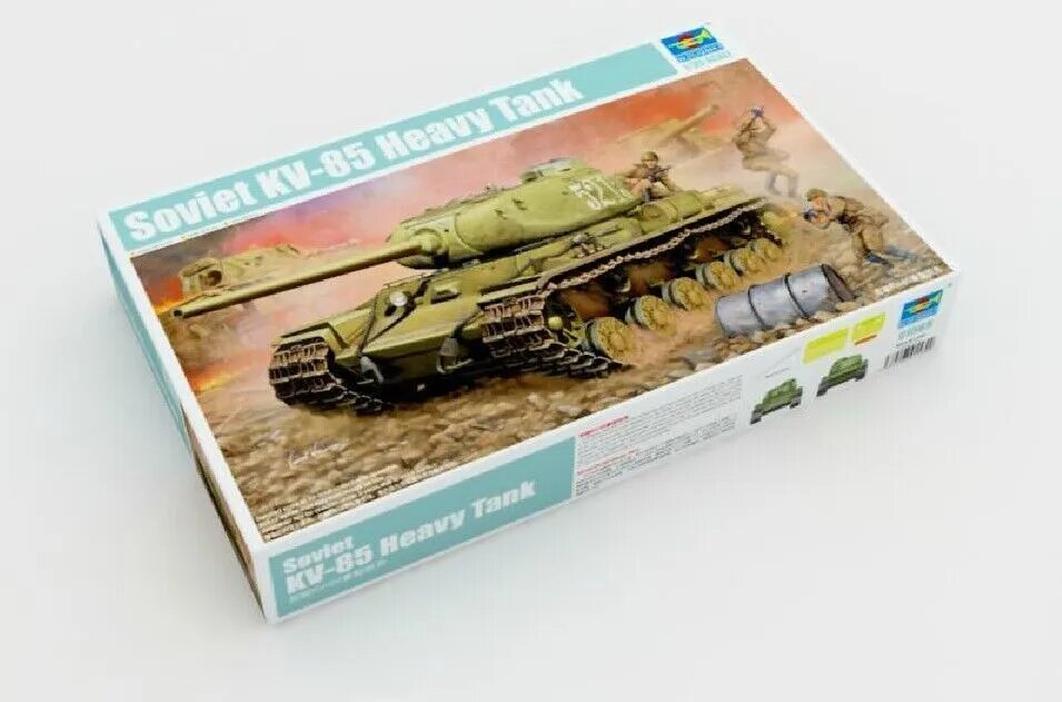 Trumpeter 1/35 01569 Сборная модель Советский тяжёлый танк КВ-85 для моделирования