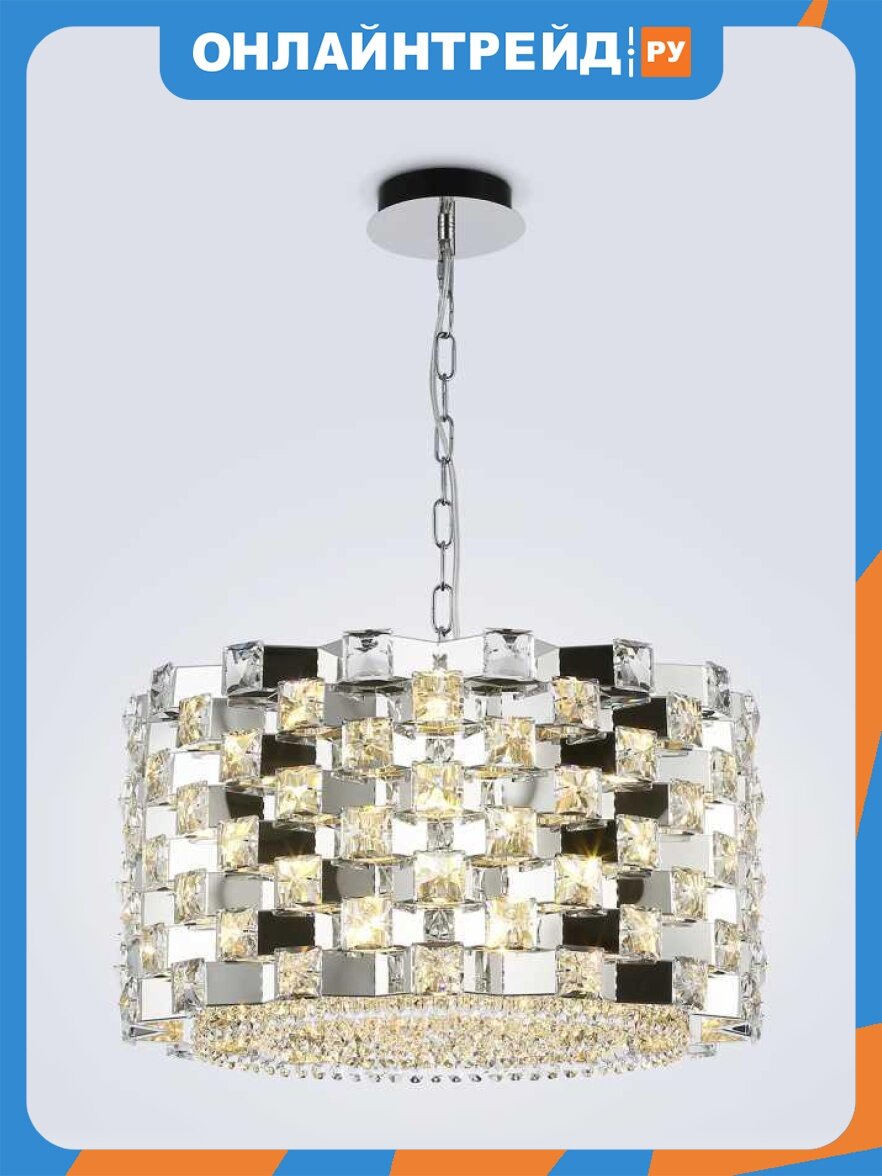 Подвесная люстра с хрусталем Ambrella Light High Light LH41001