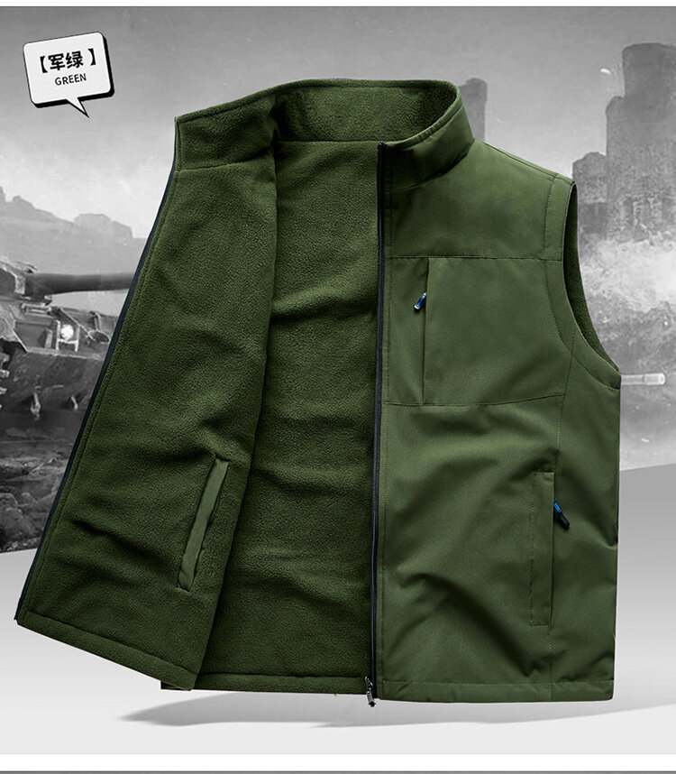 Жилет  Базовая серия, размер 4XL, army green — фото 1