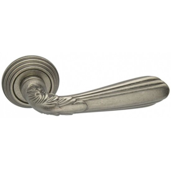 Дверная ручка Adden Bau "Vintage" FIORE V207 AGED SILVER, Состар. серебро