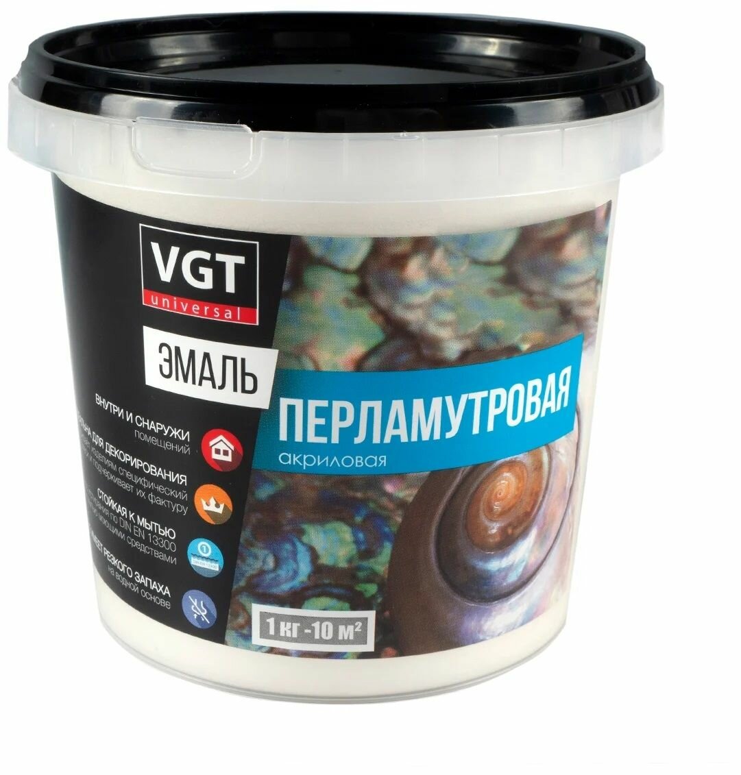 VGT Эмаль акриловая ВД-АК1179 Перламутровая "Бронза" 1кг