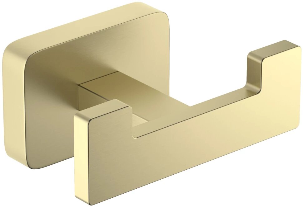 Крючок Schein Klimt 9212BG двойной, для ванны, золотой матовый