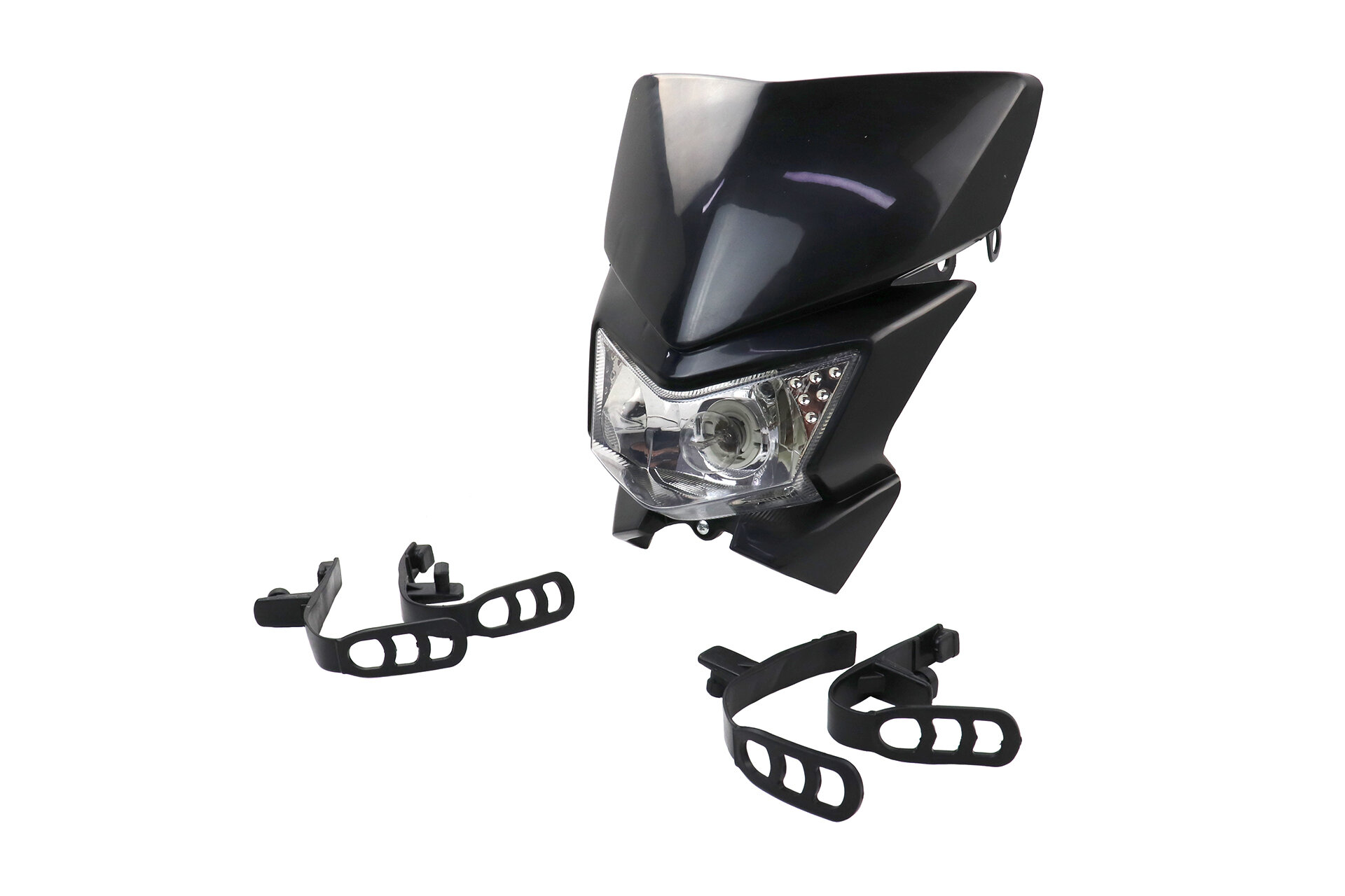 Фара головного света в сборе TTR125R (черная)