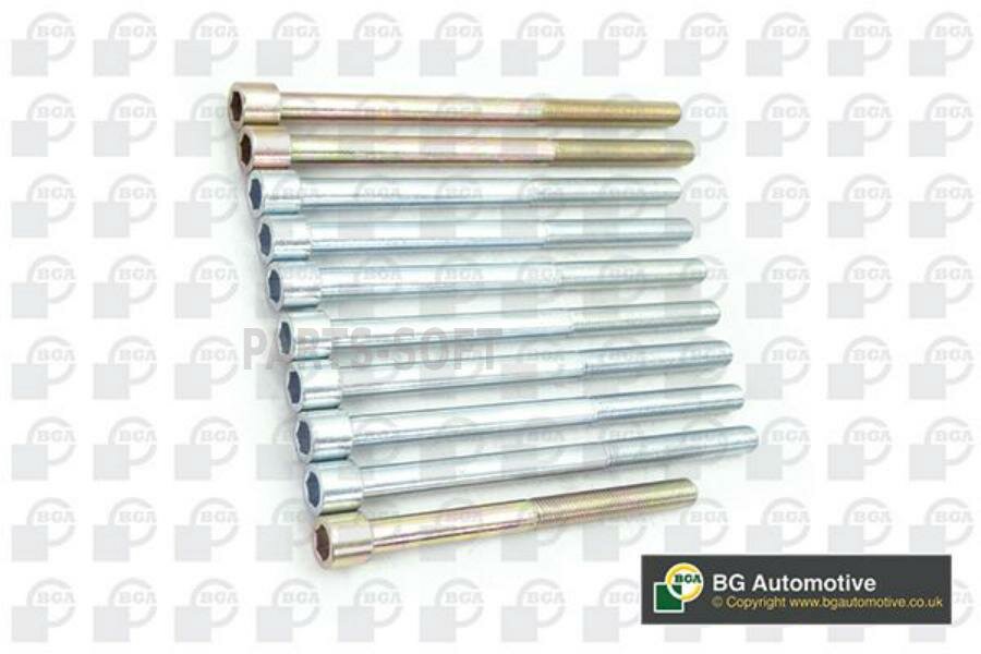 К-кт болтов ГБЦ! 10шт Skoda Favorit/Forman 1.3 89-96 Bga арт. BK6362