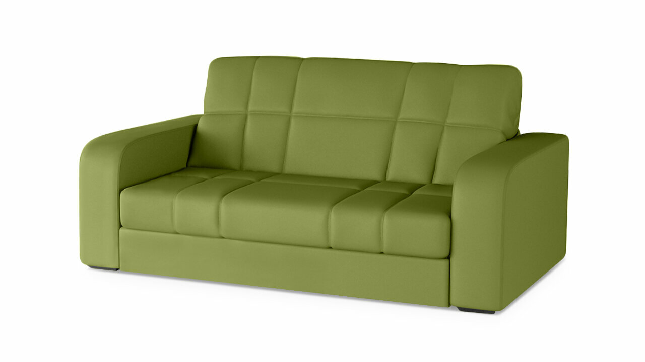 Диван Дендра Vivaldi 32 NOW 225x115x95 см, зеленый Велюр, аккордеон Дом мебели для вас