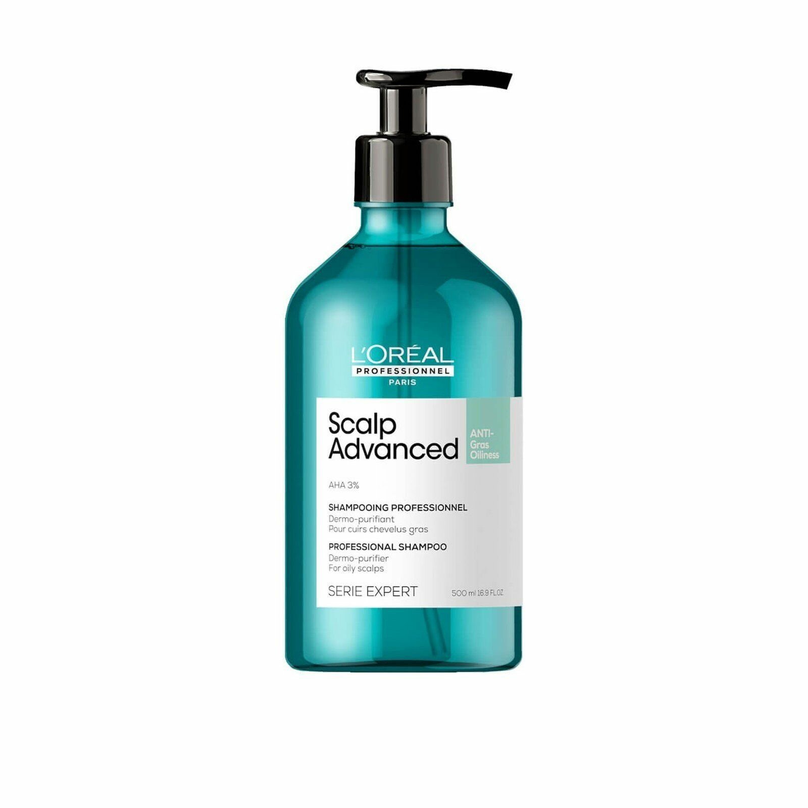 L'OREAL PROFESSIONNEL Шампунь для жирных волос Scalp Advanced Shampoo For Oily Scalps (500 мл)