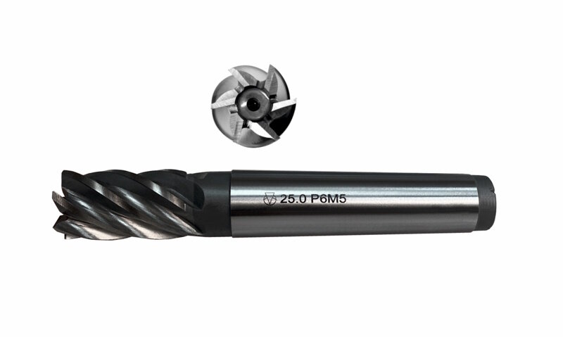Фреза концевая 20.0х123х38мм, Р6М5, 6-перая, к/х, КМ2 "GRIFF"