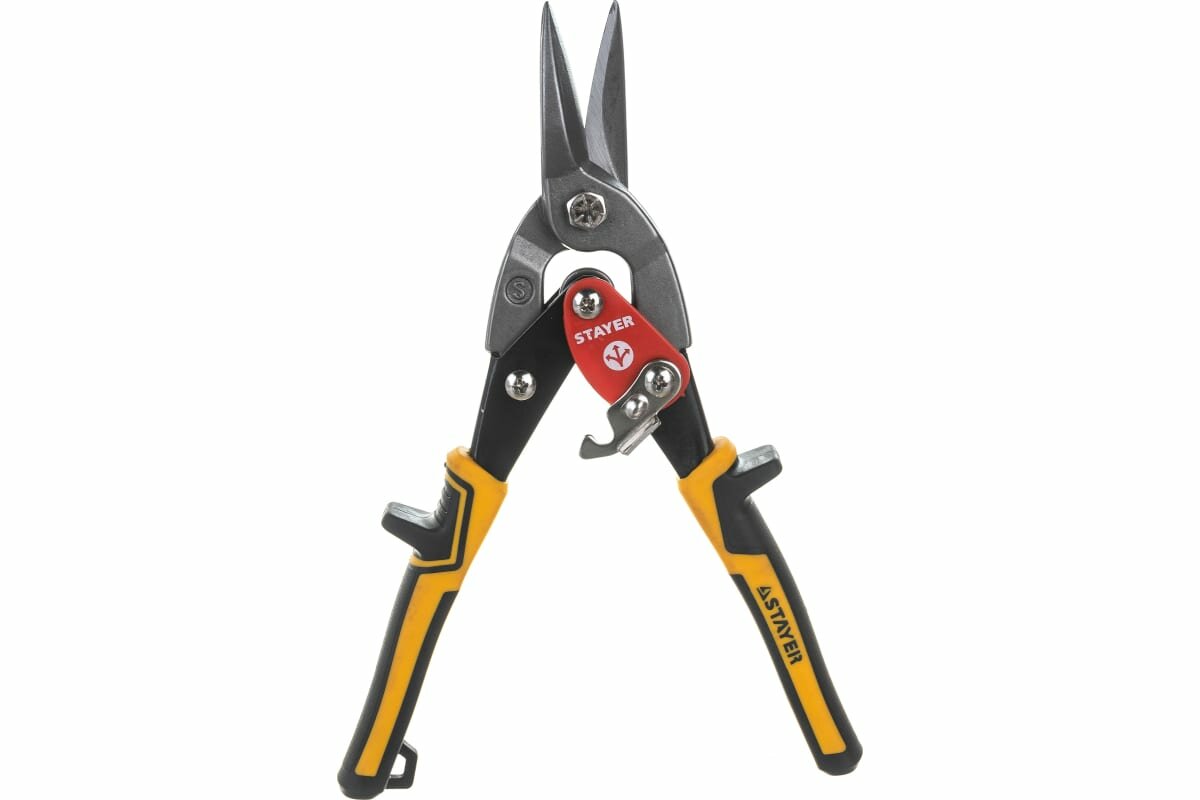 STAYER Cobra прямые ножницы по металлу 250 мм, модель 23055-S_z01, резка стали