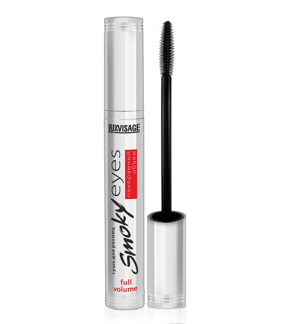 Luxvisage Smoky Eyes Full Volume Тушь для ресниц "панорамный объем" 7 г. черная