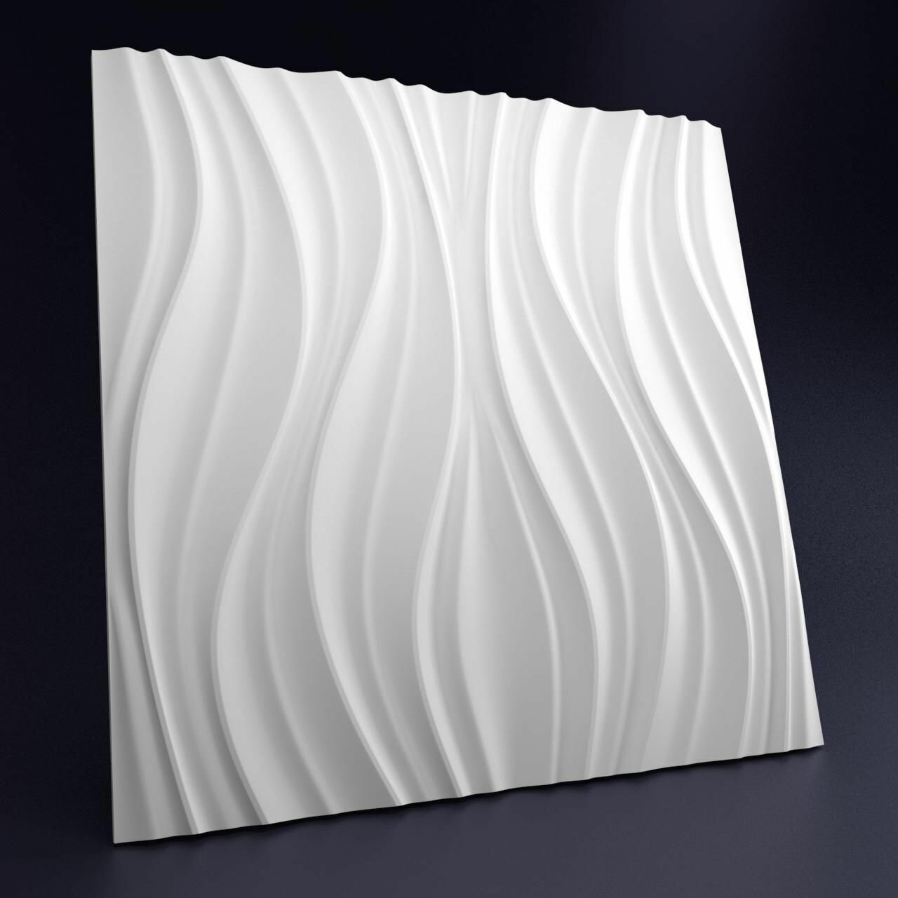 Гипсовая 3D панель 600/600 2 шт. 0.72 кв. м.