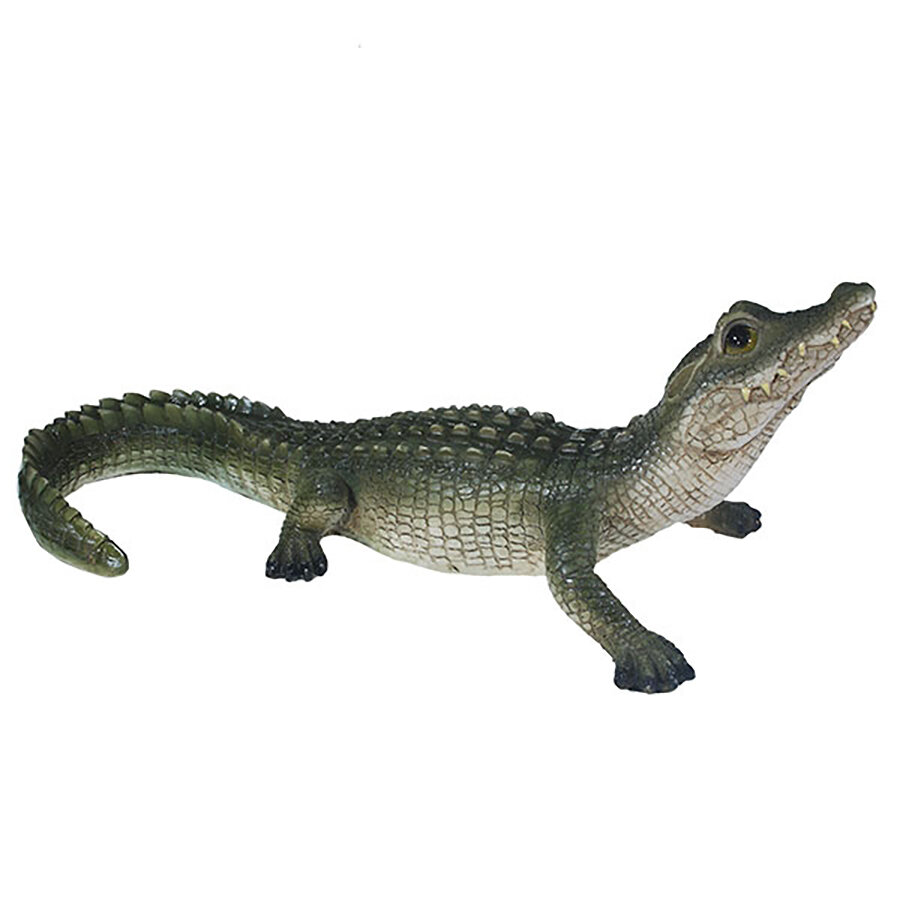 Фигура декоративная Кайман (акрил), 34*18*12.5см KSMR-713089/SG026