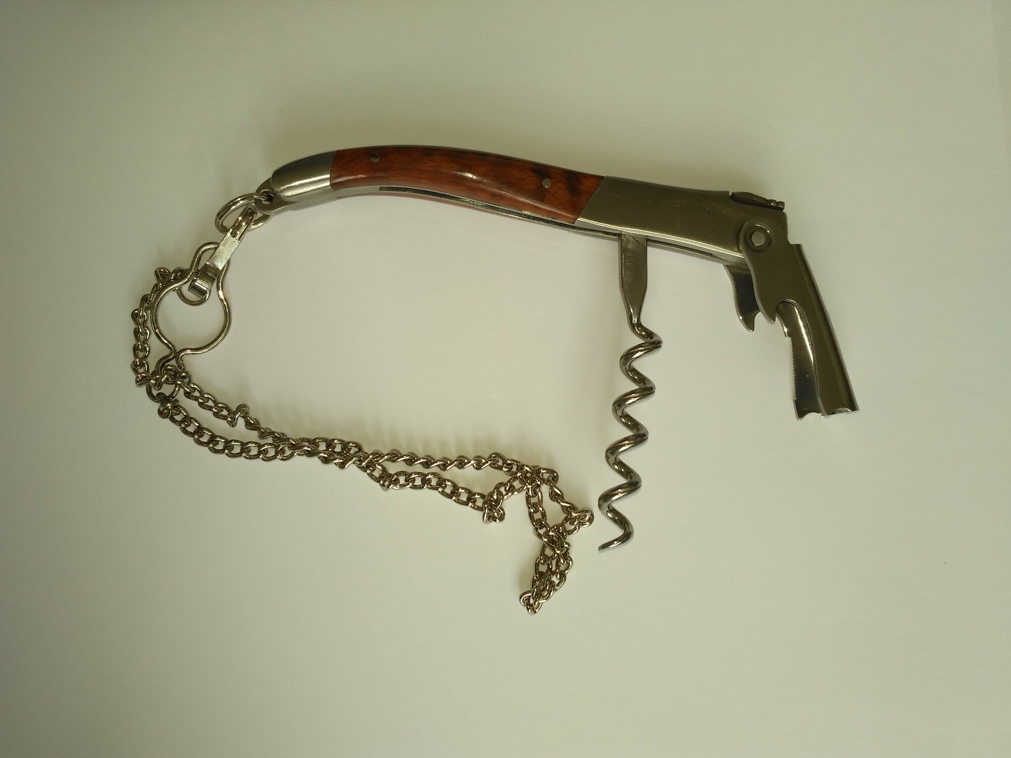 Штопор Sommelier Laguiole Grand Vin Inox Mat Gamme Prestige/Amourette (рук-ка из змеиного дерева)