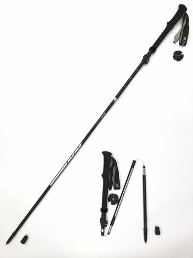 Треккинговые палки Talberg ASTRA-Z POLE TLPA-201, складные, алюминий, черные