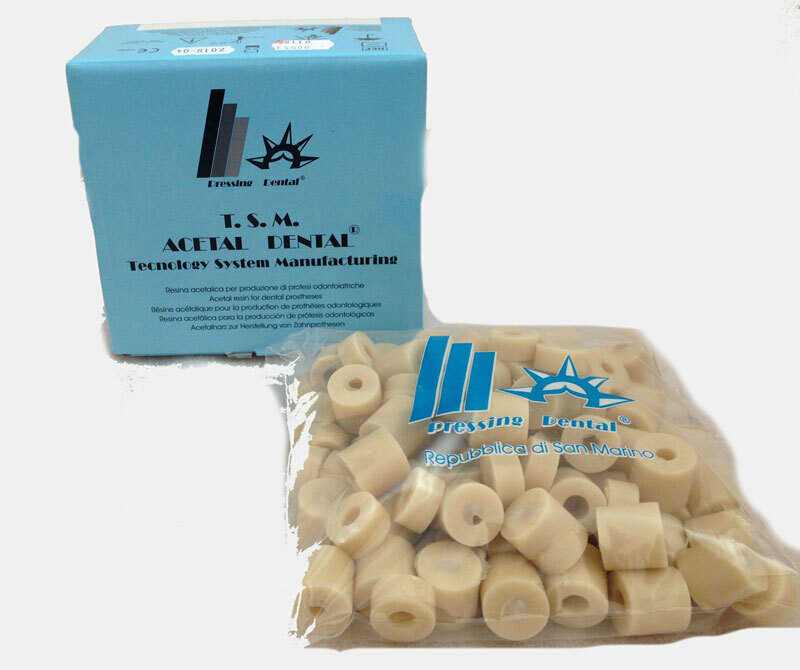 Acetal Dental 500 гр. Pressing Dental ацеталовая термопластмасса Цвет F3