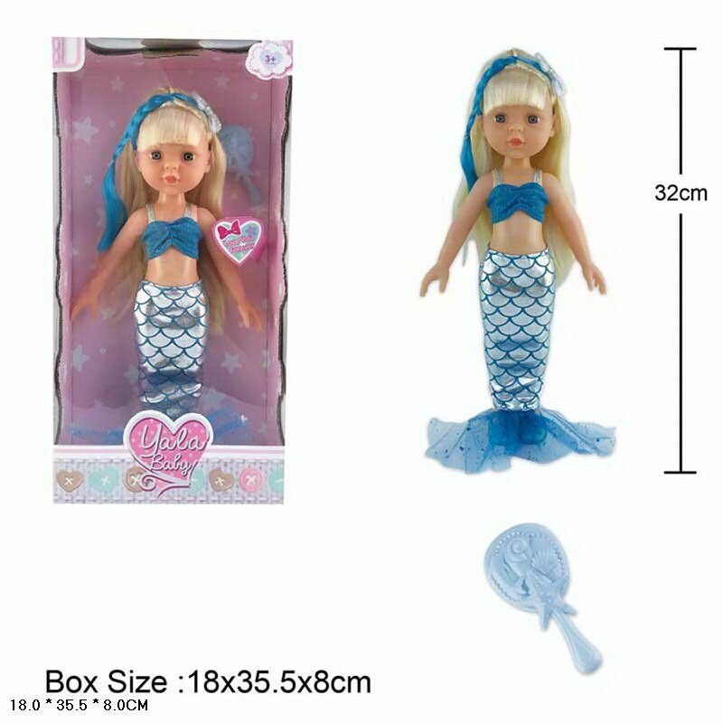 Очаровательная кукла в образе русалочки