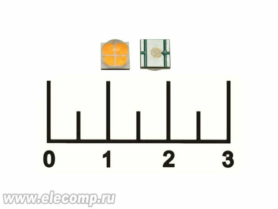 Светодиод LED 19W белый теплый 6V 3000K Cree XPH50
