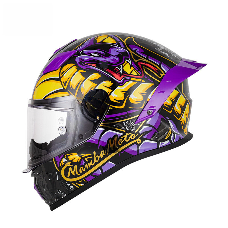 Шлем SOMAN F1, мотоциклетный, гоночный, для мужчин и женщин