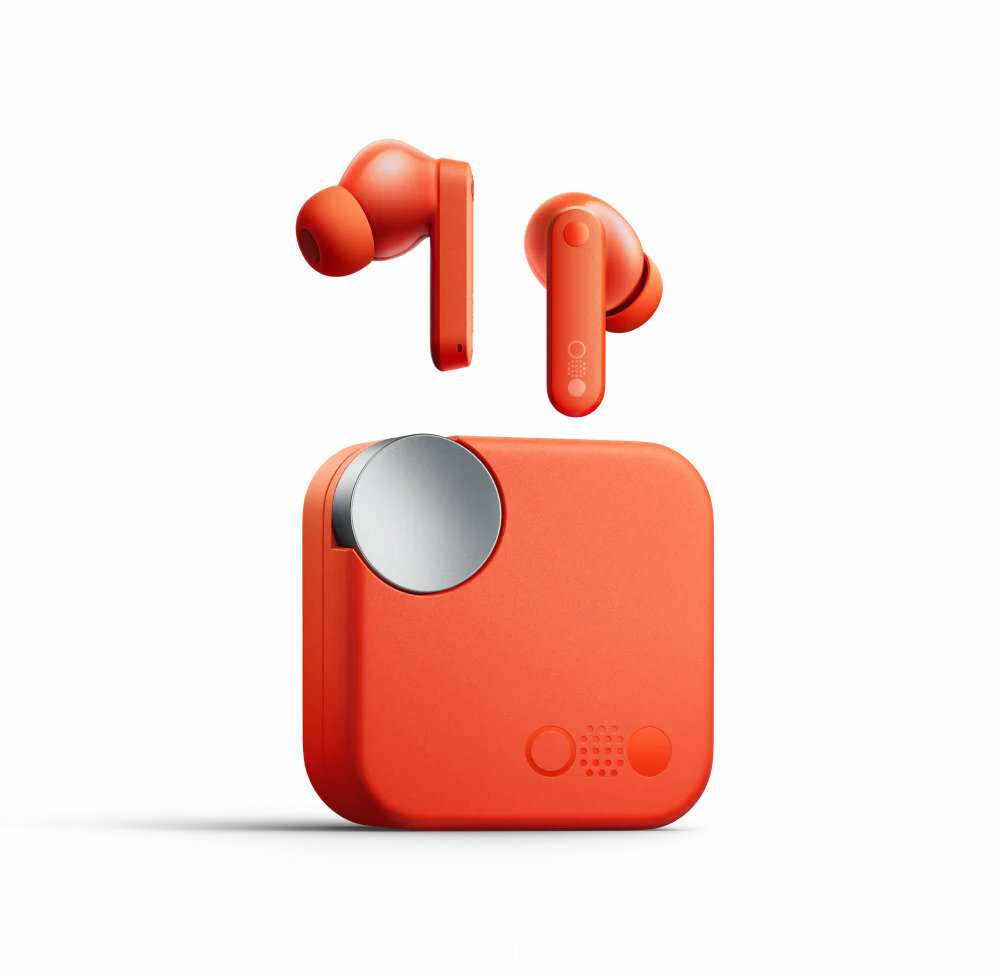 CMF Buds Orange – стильные беспроводные наушники с ярким звуком