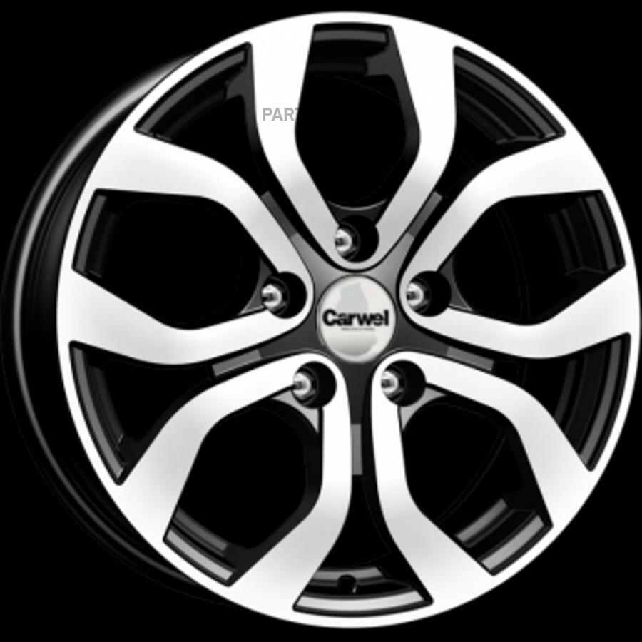 Диск литой r16 6.5j 5x114.3/67.1 et50 carwel буссе 164 ab 00036552
