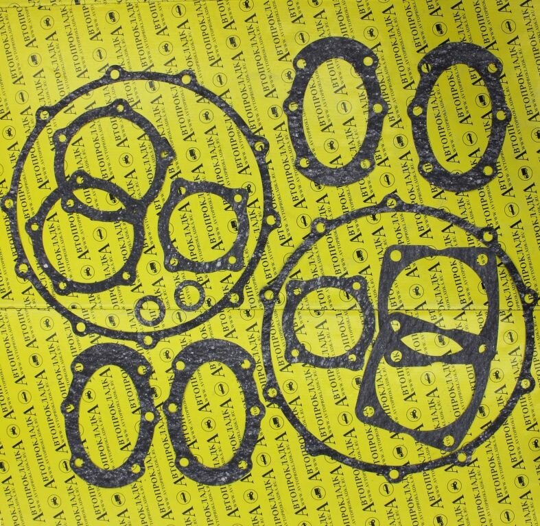 Комплект прокладок переднего моста МТЗ-82 12-шт паронит АвтопрокладкА