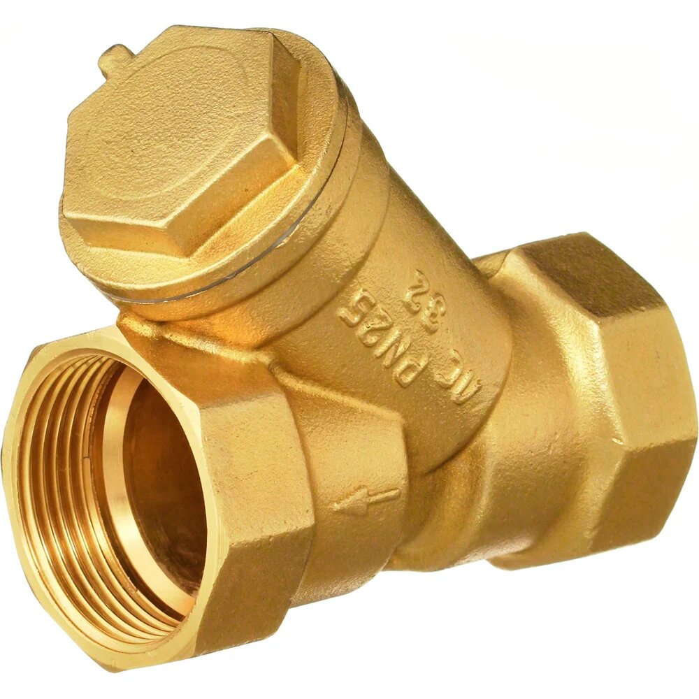 Сетчатый фильтр БАЗ Ду40 А50 угловой БАЗ. Ф. А50.40