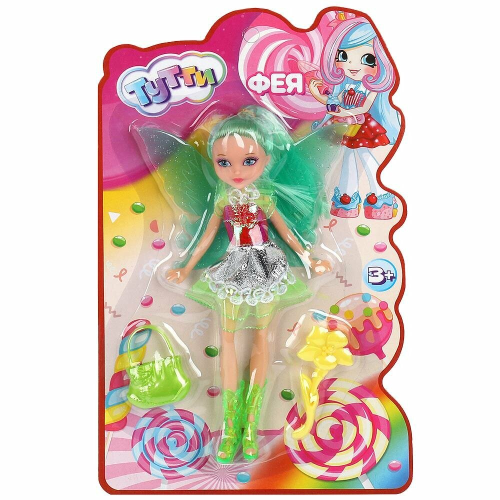 Кукла фея с крыльями, с аксессуарами, 19 см. (в асс) ST0028387C-2-RU