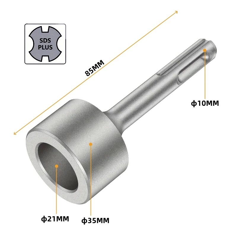 D21MM SDS Plus заземляющий стержень 85x35 мм