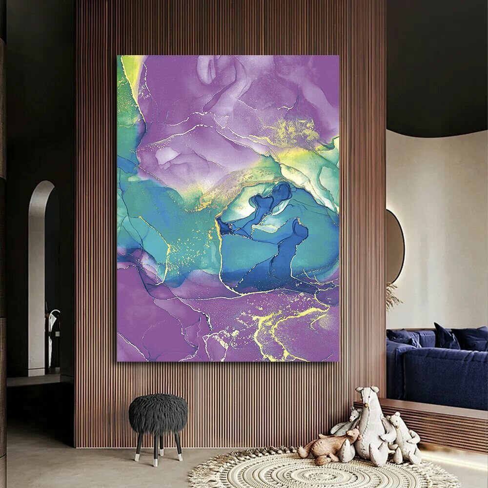 Картина абстракция для интерьера, абстрактные картины для интерьера, 40х60 см.