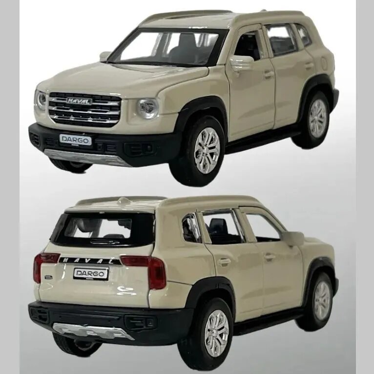 Машина металл инерционная HavalL Dargo 12 см со звуком и светом