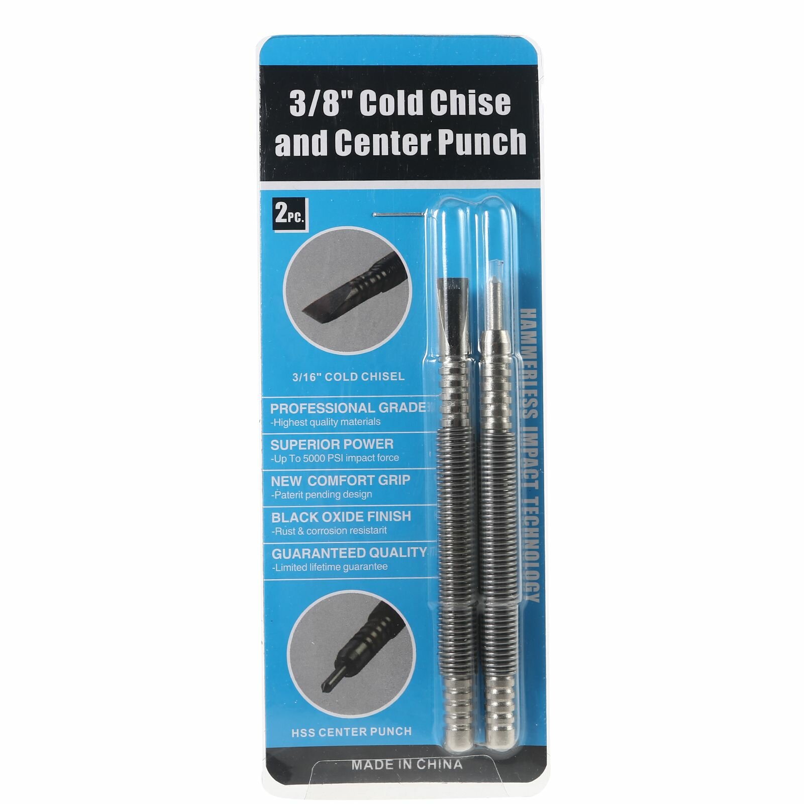 Центральный перфоратор из быстрорежущей стали 2шт.