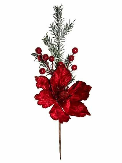 Украшение новогодние Феникс Пвх, Пенополистирол, Полиэстер, 6х13х34 см (92423)