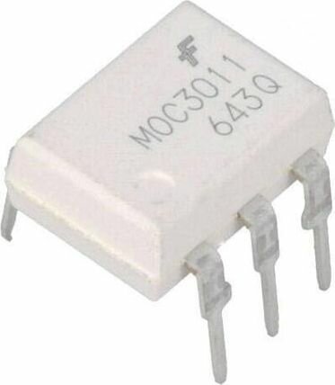 Оптотиристор ONSEMI MOC3011M 4,17кВ Uвых 400В симистор DIP6 Каналы 1 1 шт