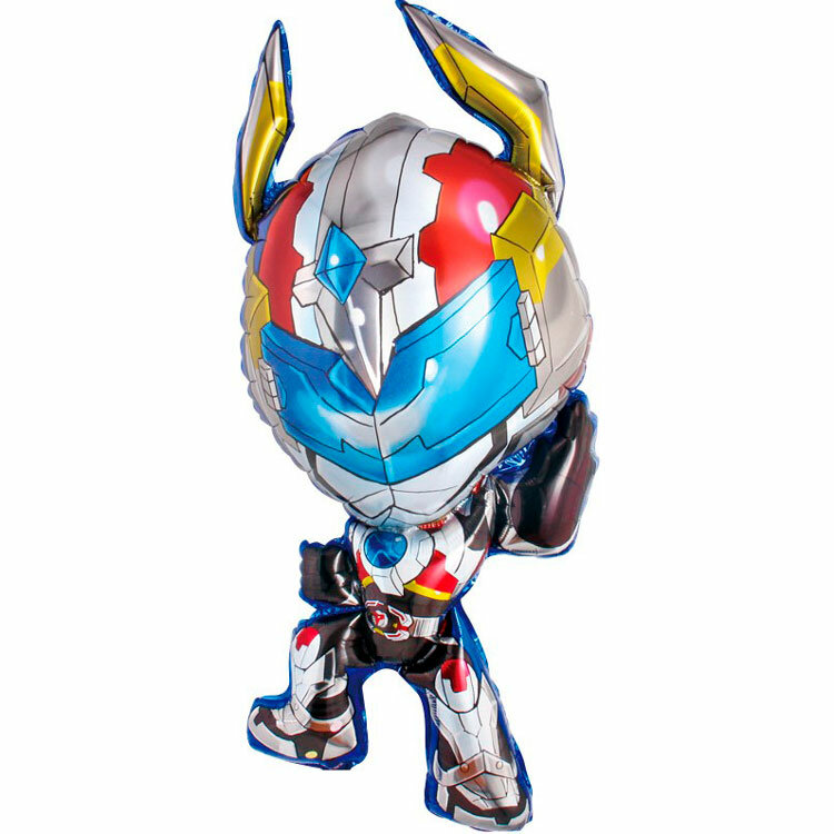 Воздушный шар из фольги. Фигура, Робот МегаМен (46'/117 см)