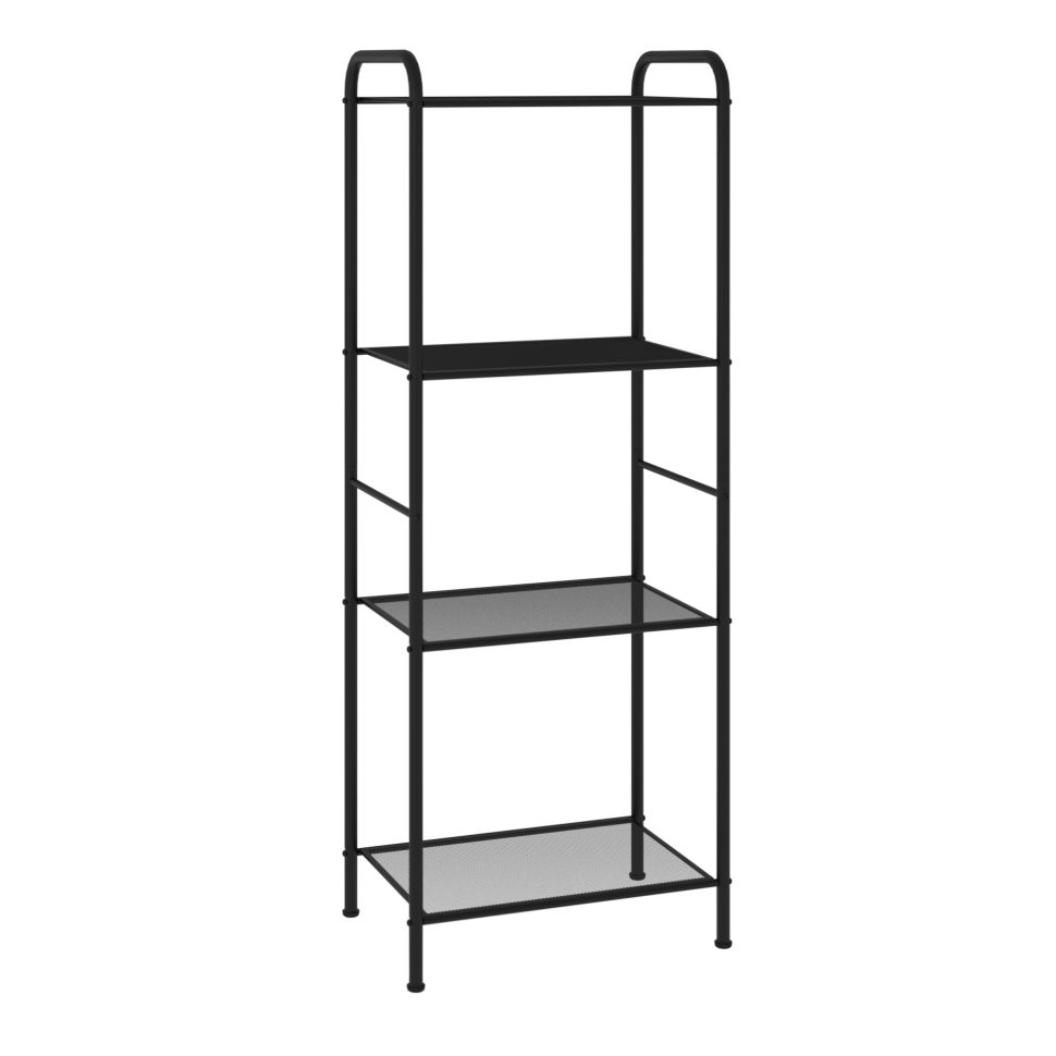 ЗМИ Валенсия 14 (СТВ14Ч), Стеллаж, цвет: черный, г. Соликамск