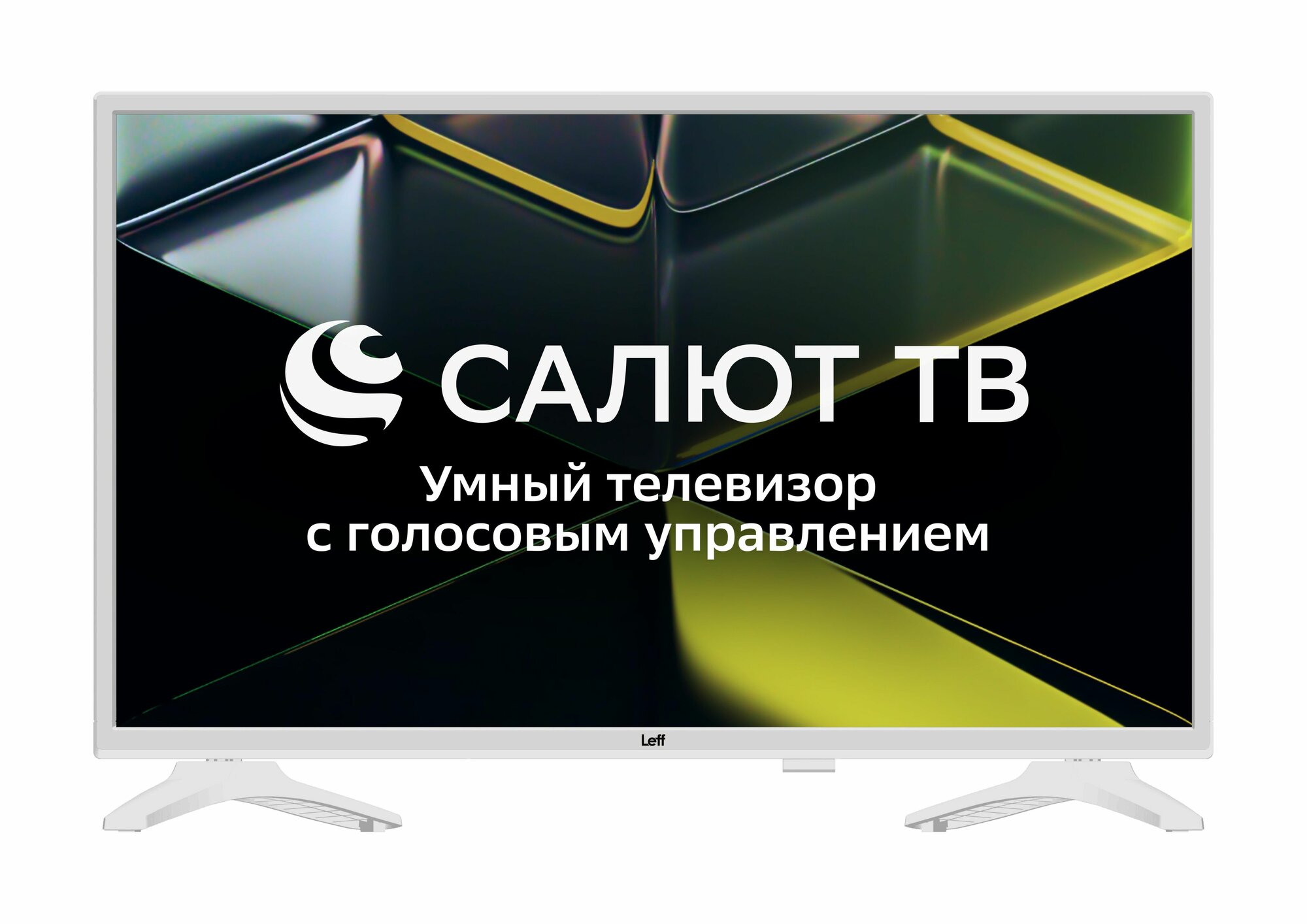Телевизор LEFF 32H691T, белый