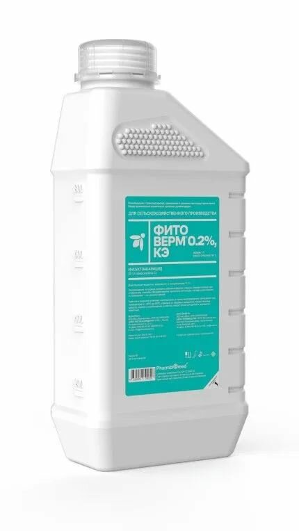 Биопрепарат от насекомых-вредителей Фитоверм 0.2%, КЭ, 1 литр