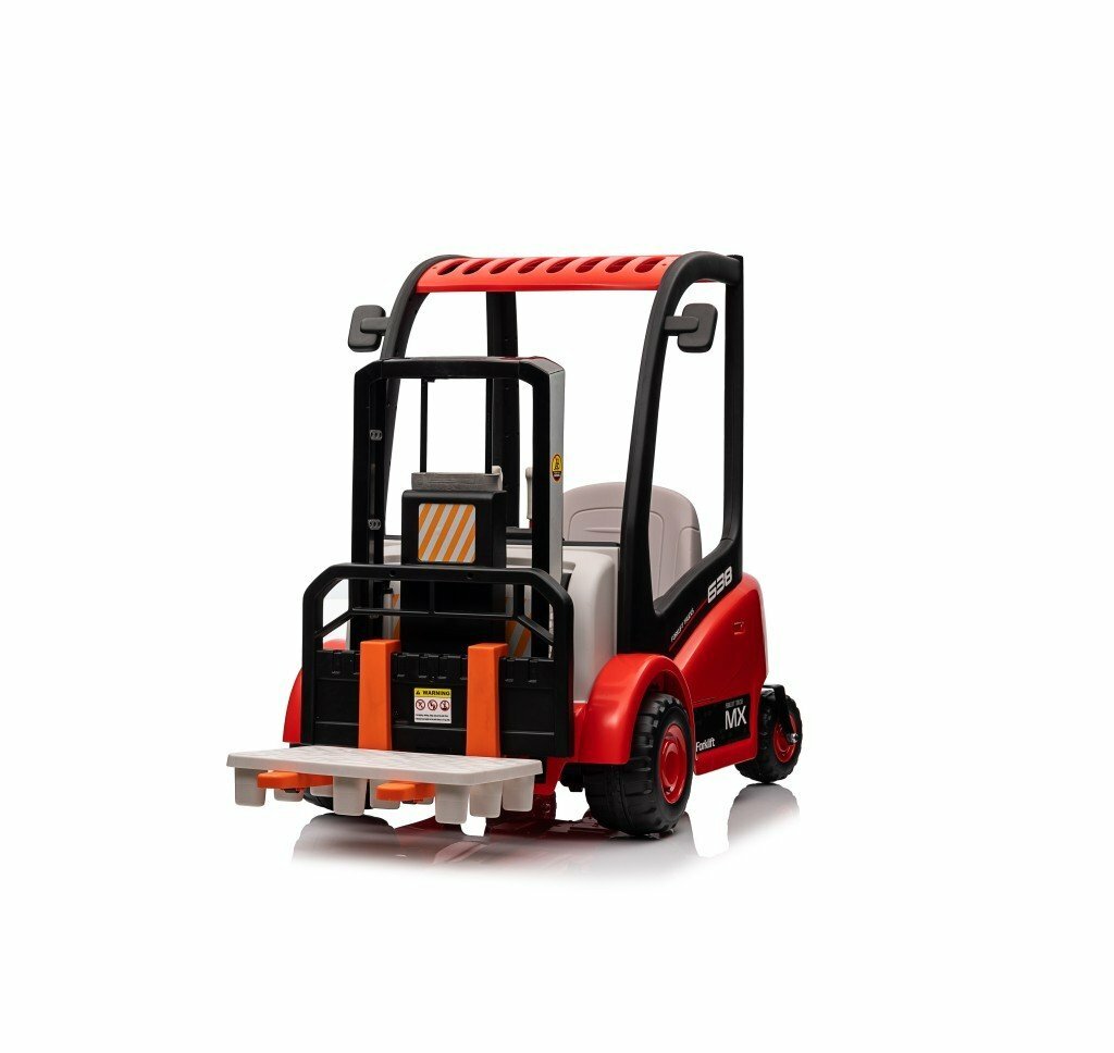 Электромобиль-погрузчик Toyland ХМХ638, 12В, 2WD, красный, для детей 1-6 лет