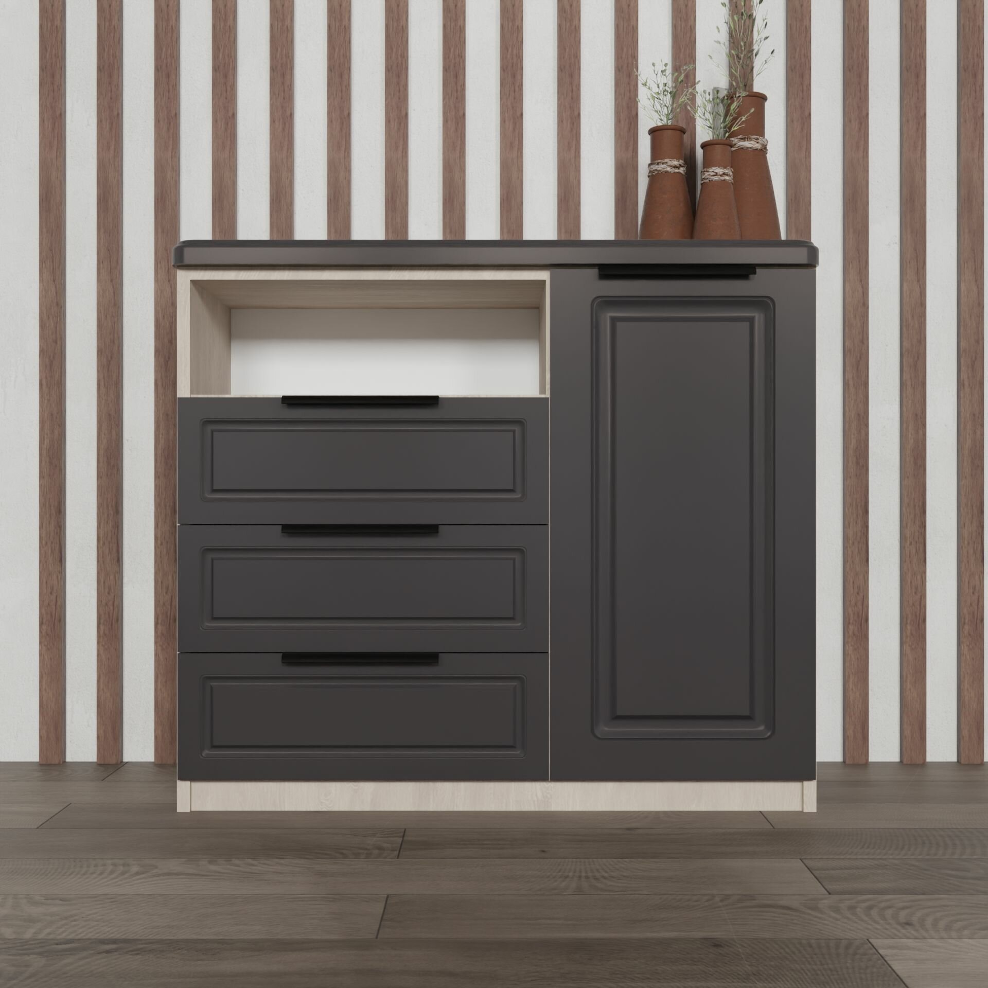 Комод 1000 Катерина профильные ручки