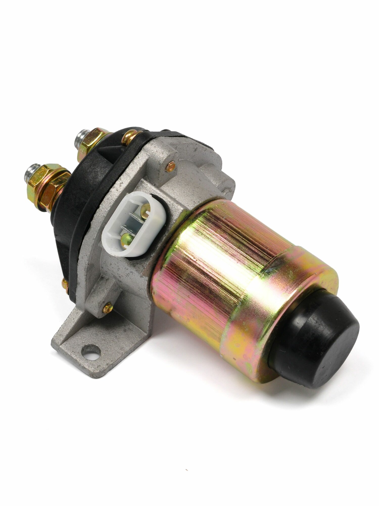 Выключатель массы для ГАЗ 2217 Соболь, 3306, 3309, КамАЗ дистанционный с кнопкой