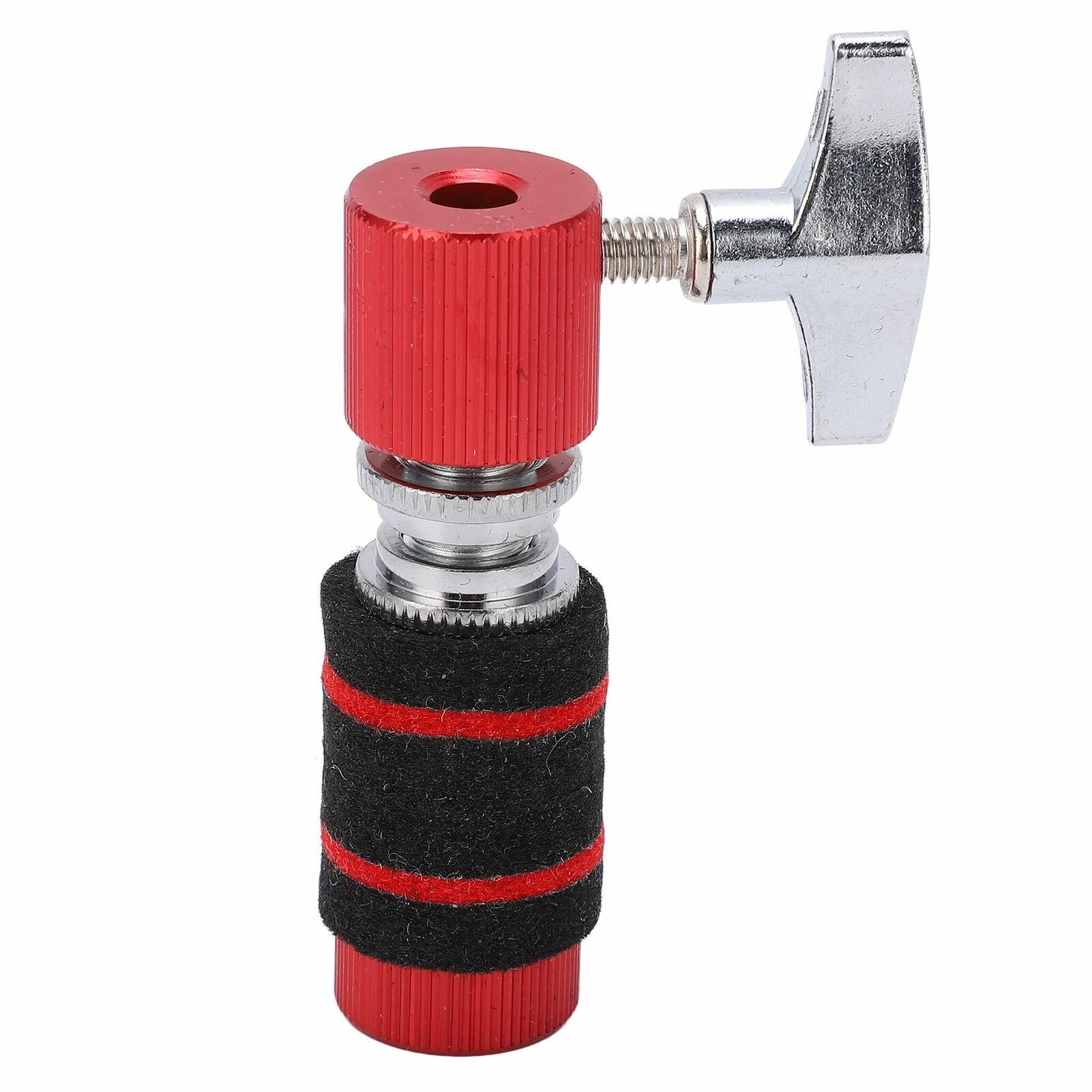 Красный стандартный металлический клатч хай-хэта для джазовых барабанных установок, аксессуары для ударных инструментов