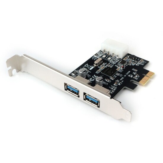 Контроллер USB 3.0 Gembird SPCR-01, PCI-E