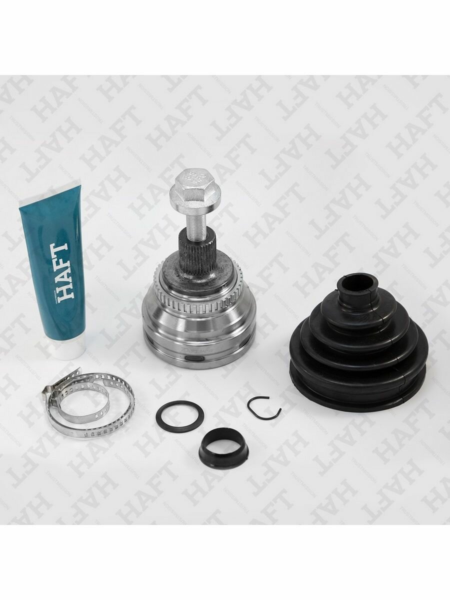 ШРУС HAFT GA0100, наружный, для Audi 100/A6, передний, универсальный, металл/резина