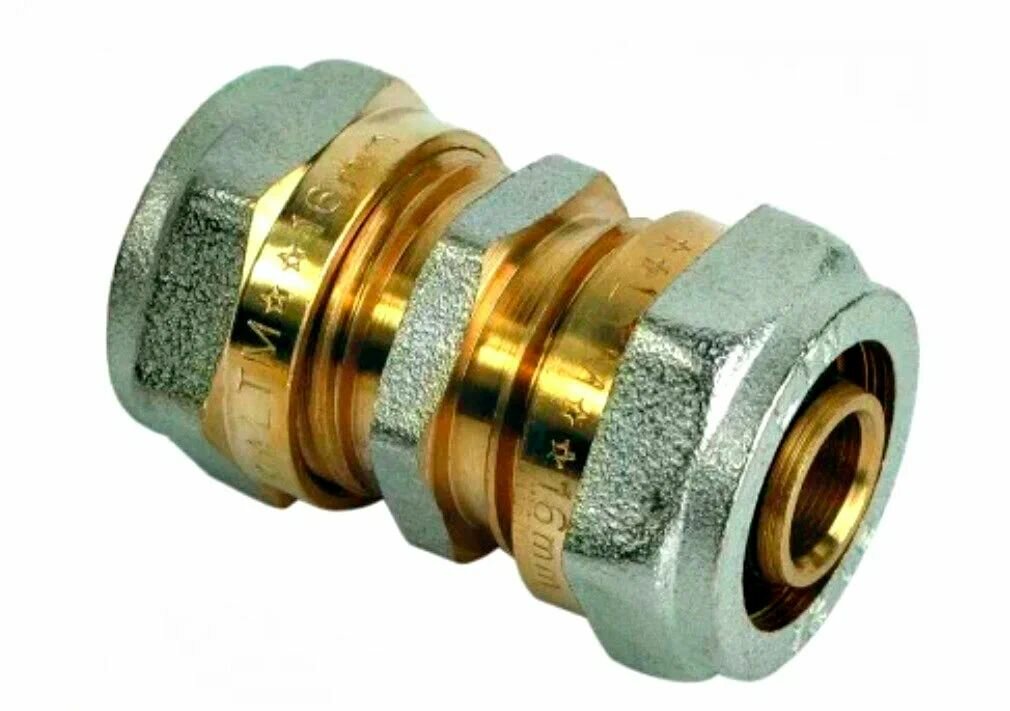 Муфта соединительня 32*26" для металлопластиковых труб / Гидропласт