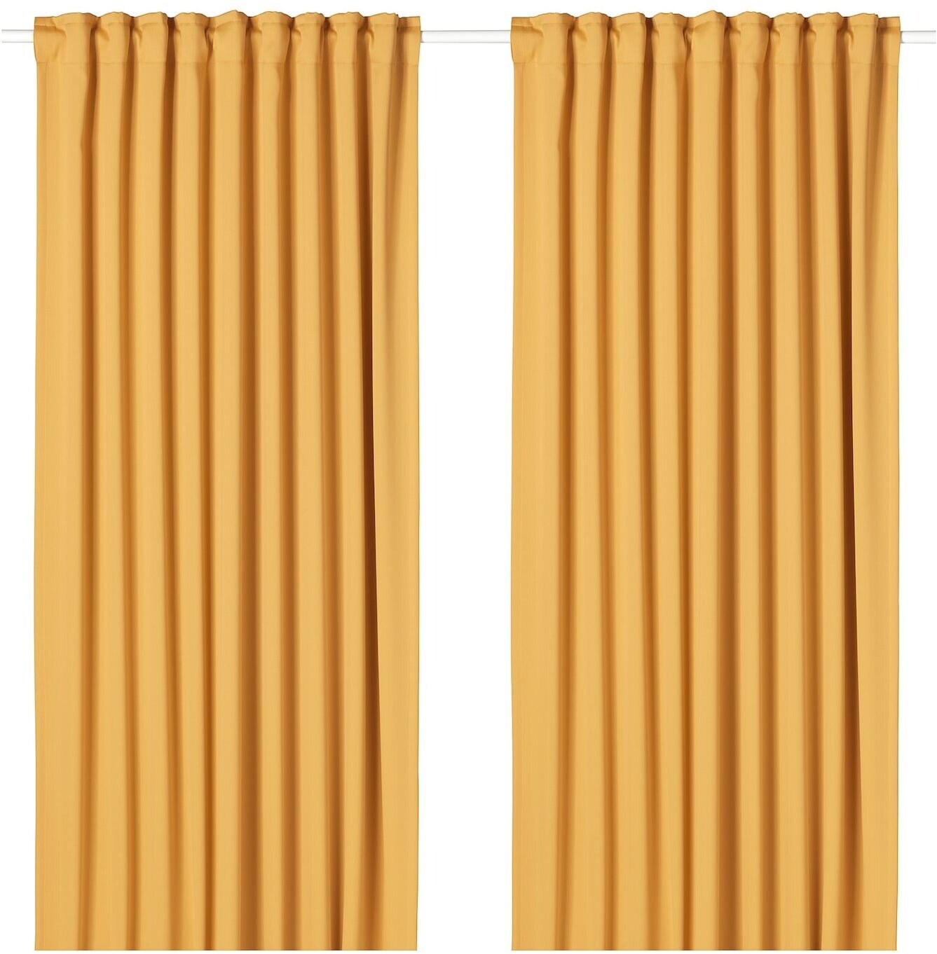 Гардины блэкаут икеа, шторы майгулл, желтый